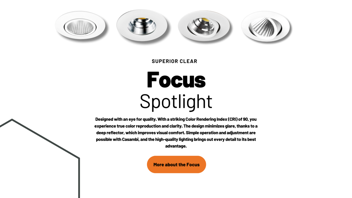 Lumiparts Focus V2 retail spot | Lumi Parts B.V.